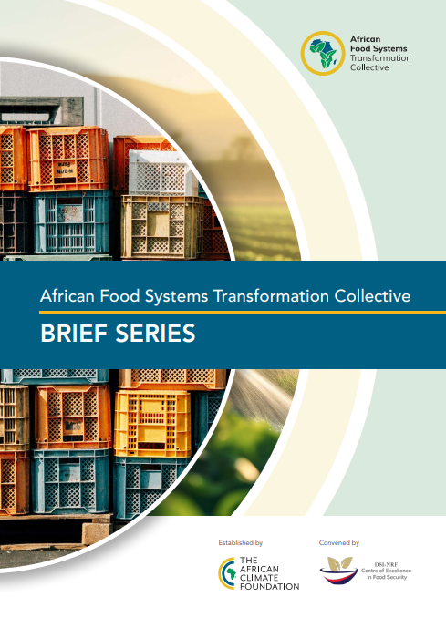 African Food Systems Transformation Collective: Brief Series - The ...